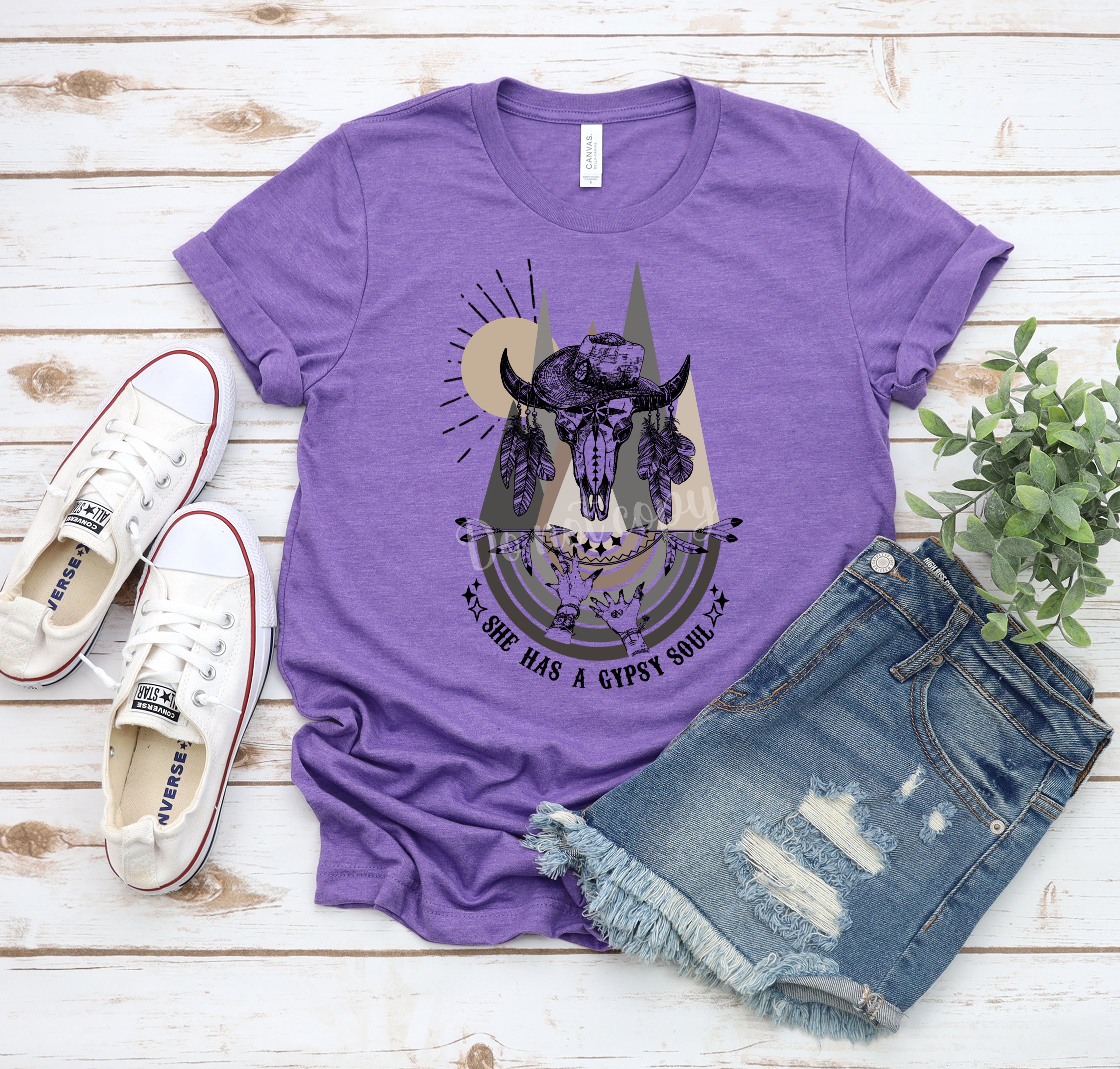 She Has A Gypsy Soul TRANSFER – Sassy Sublimation & Screen Prints