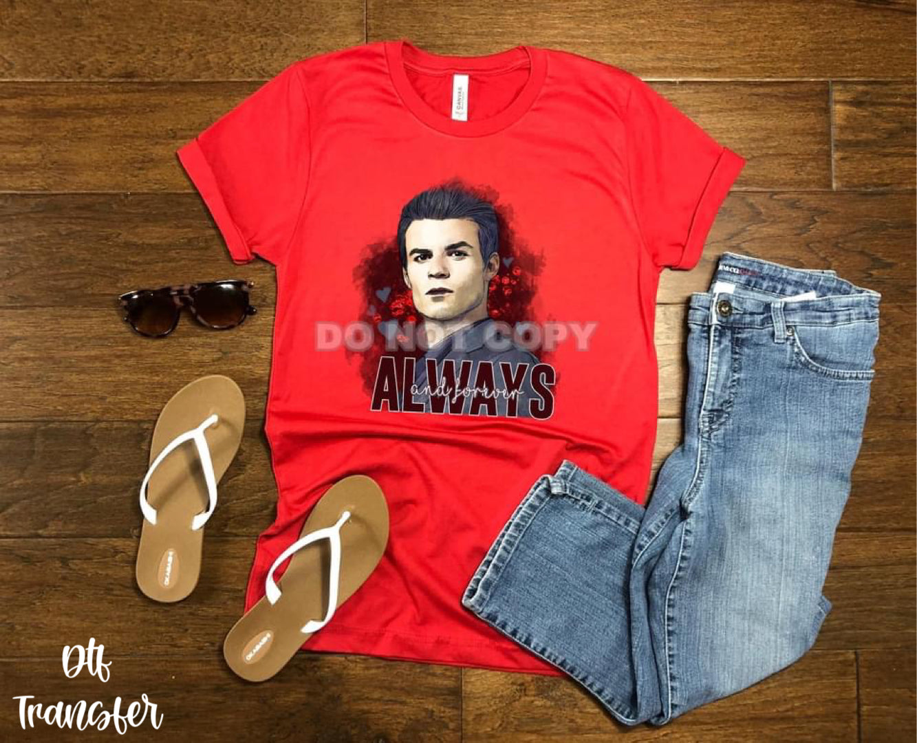 Always And Forever TRANSFER – Sassy Sublimation & Screen Prints