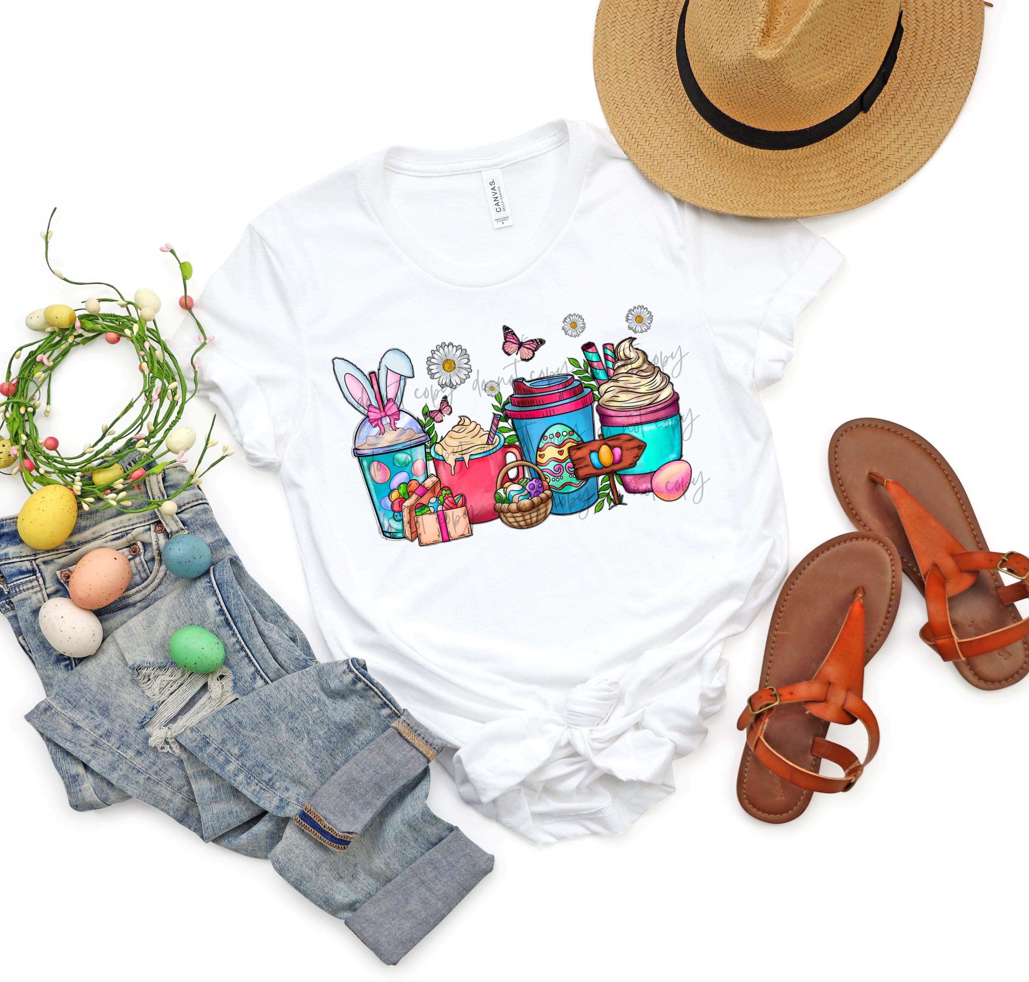 Easter Cups TRANSFER – Sassy Sublimation & Screen Prints