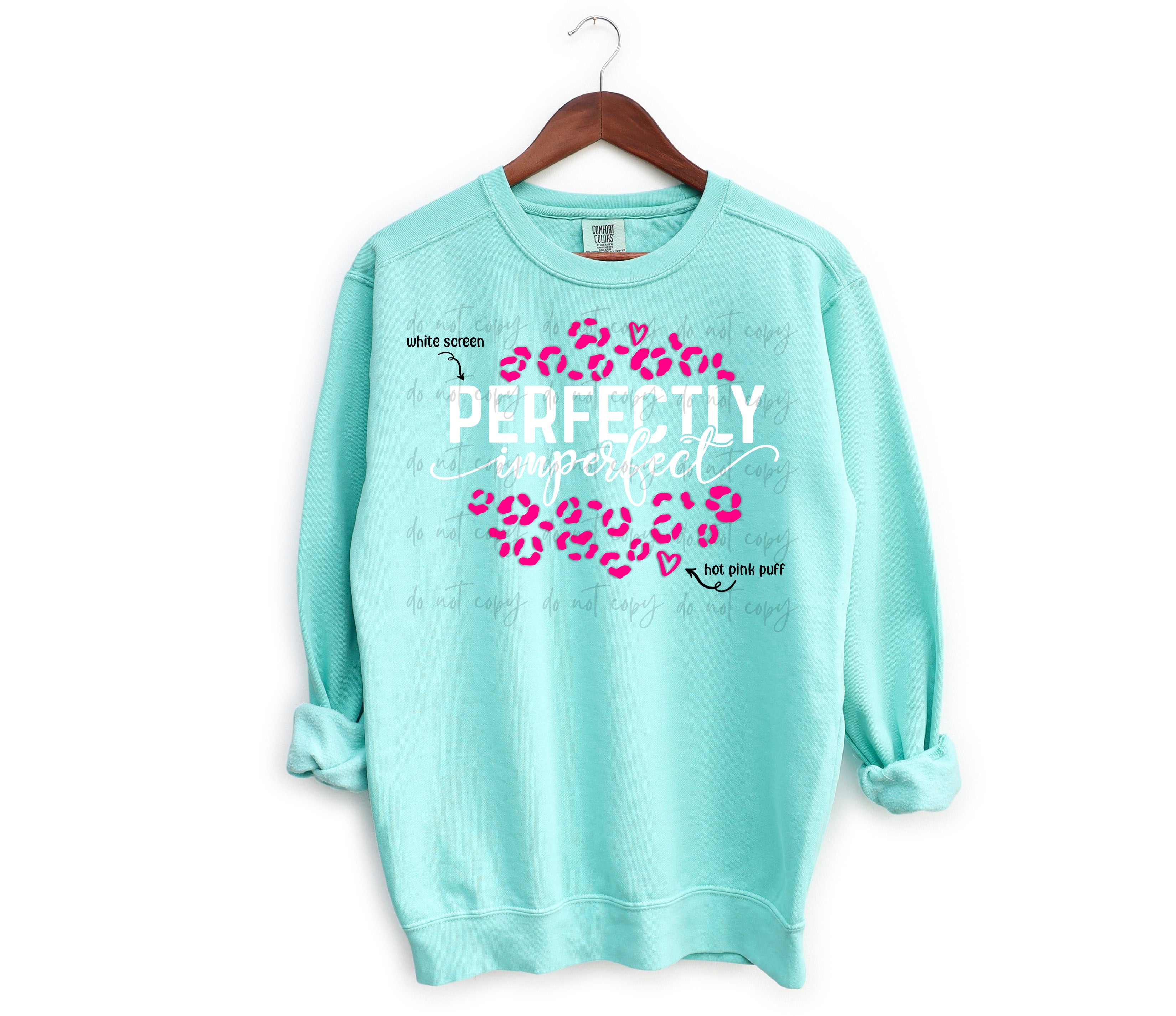 Perfectly Imperfect 2 Color PUFF SCREEN – Sassy Sublimation & Screen Prints